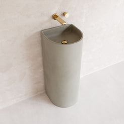 Aurora Concrete Pedestal Basin – Blend Concrete Design