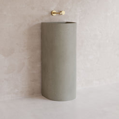 Aurora Concrete Pedestal Basin – Blend Concrete Design