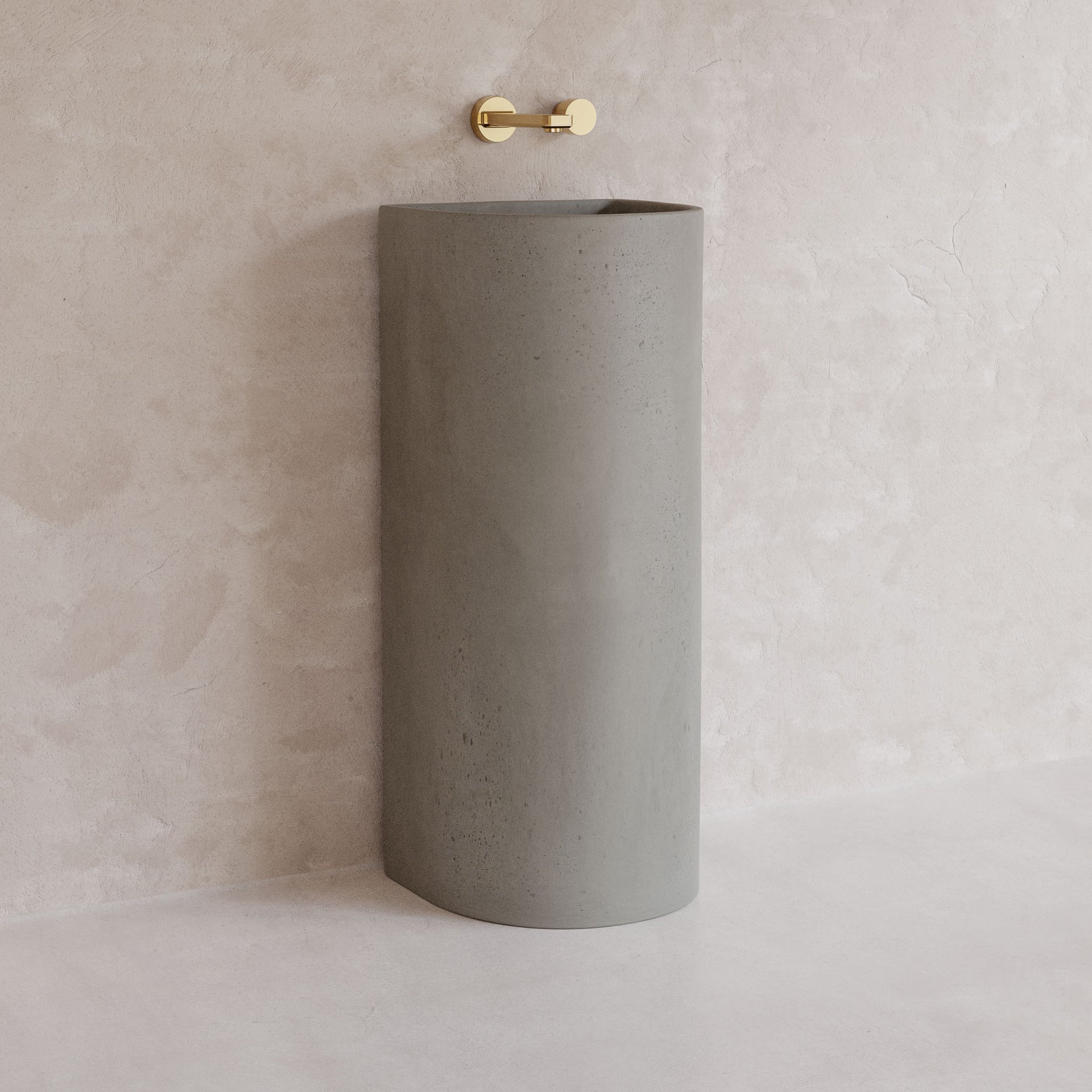 Aurora Concrete Pedestal Basin