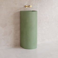 Aurora Concrete Pedestal Basin – Blend Concrete Design