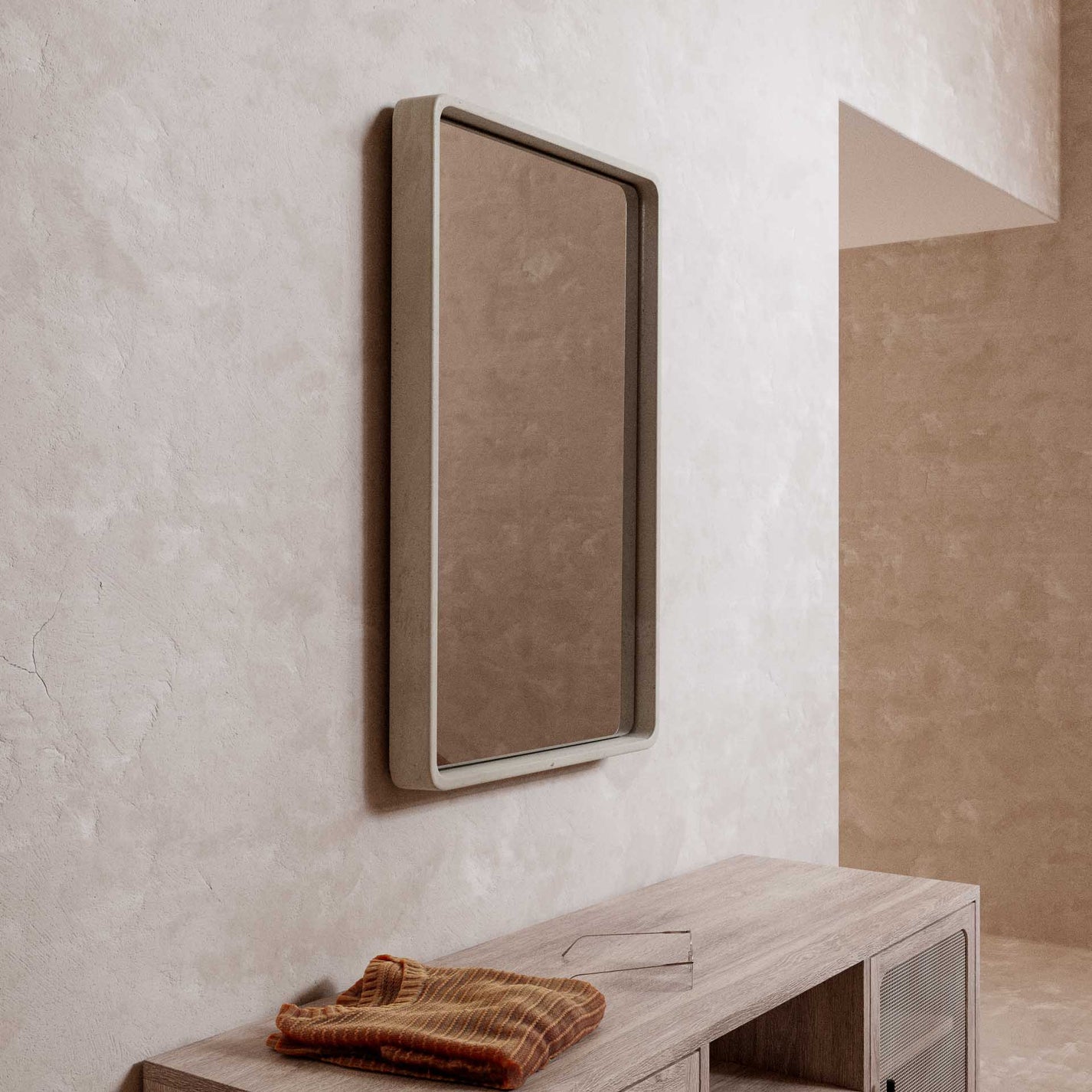 Stellar Concrete Mirror | Blend Concrete Design