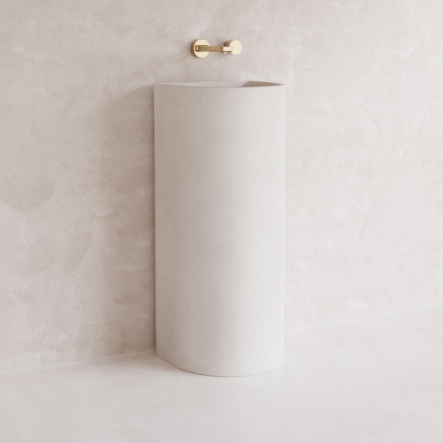 Aurora Concrete Pedestal Basin